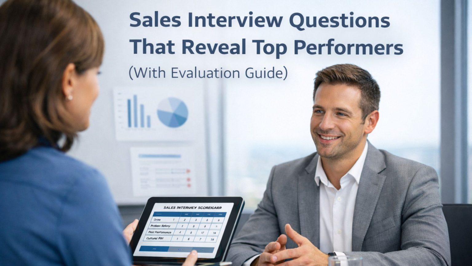 Sales Interview Questions That Reveal Top Performers (With Evaluation ...