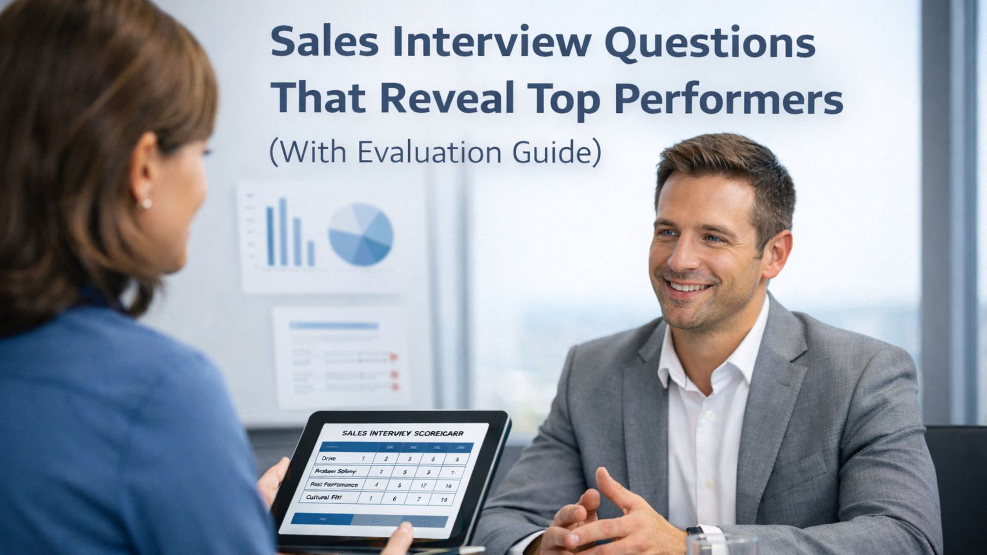 Sales Interview Questions That Reveal Top Performers (With Evaluation ...
